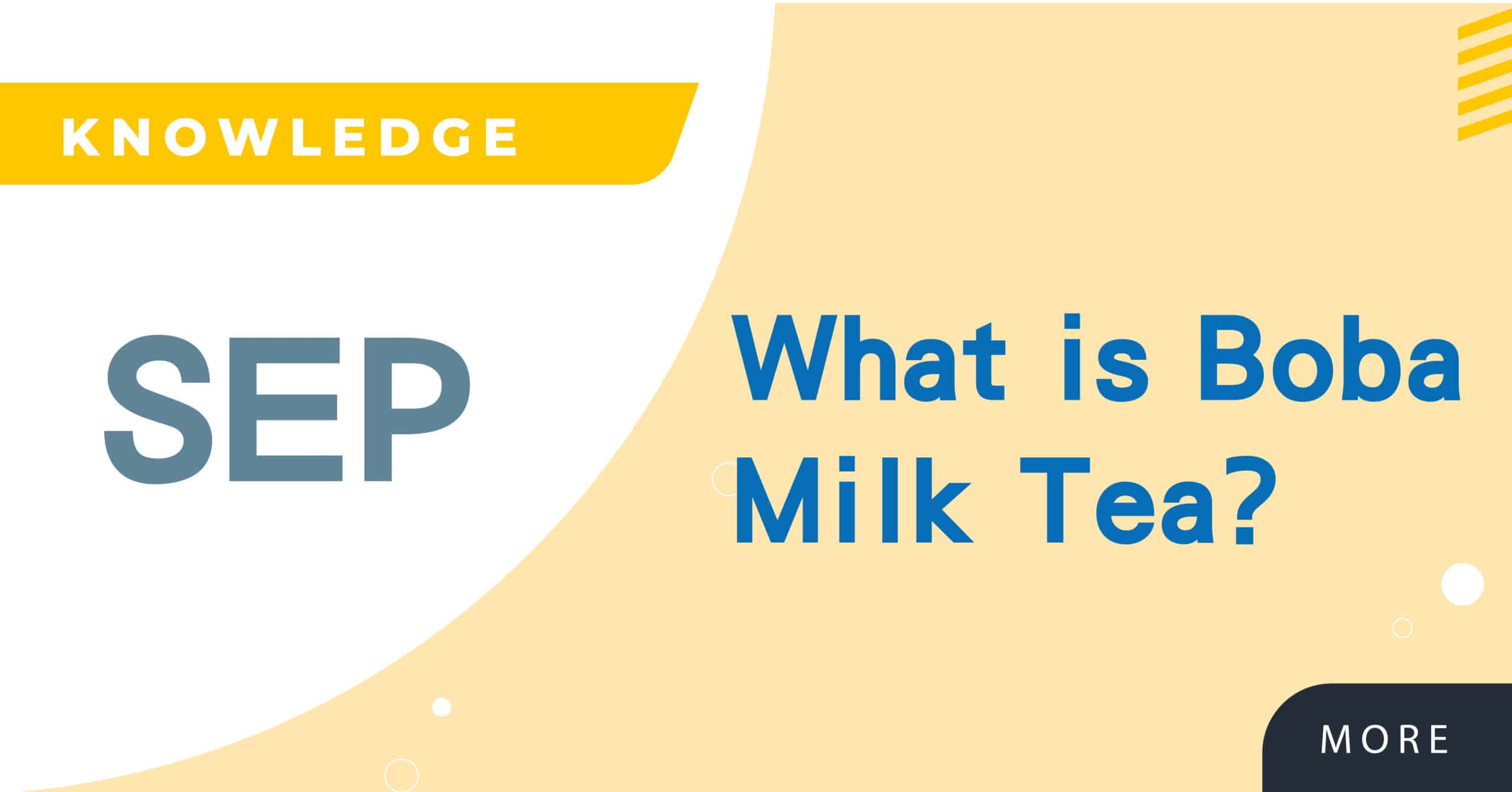 What is Boba Milk Tea? A Brief Knowledge & History of Boba Tea - High ...