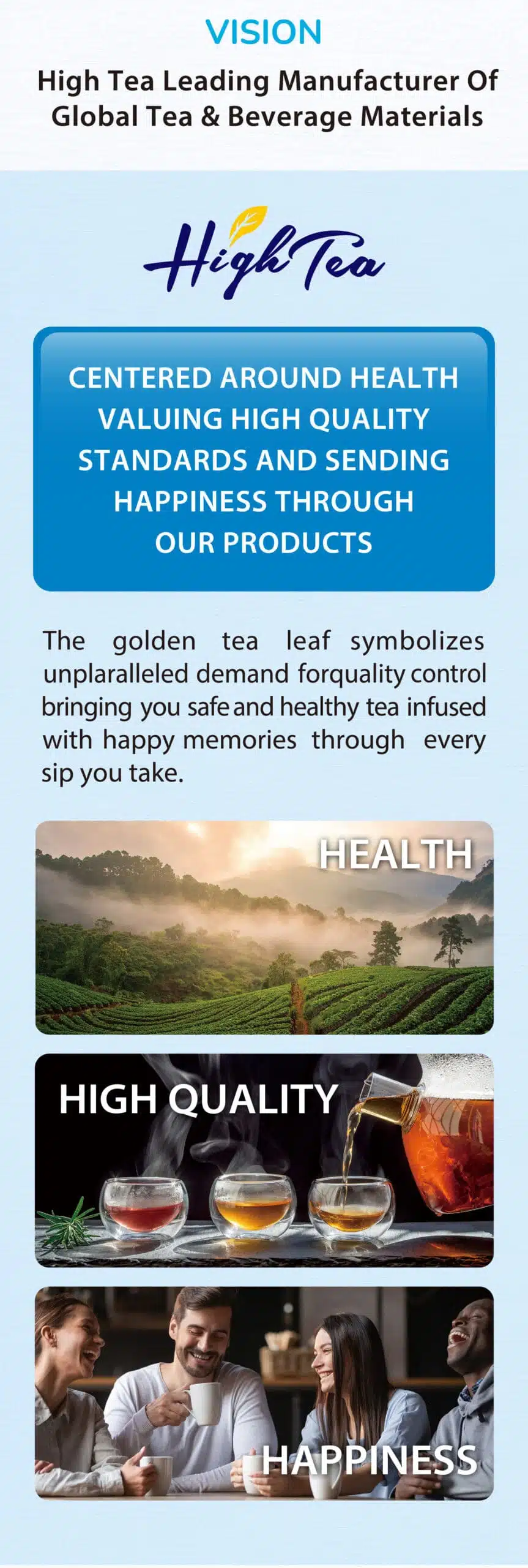 About Us - PEICHEN(HIGHTEA)