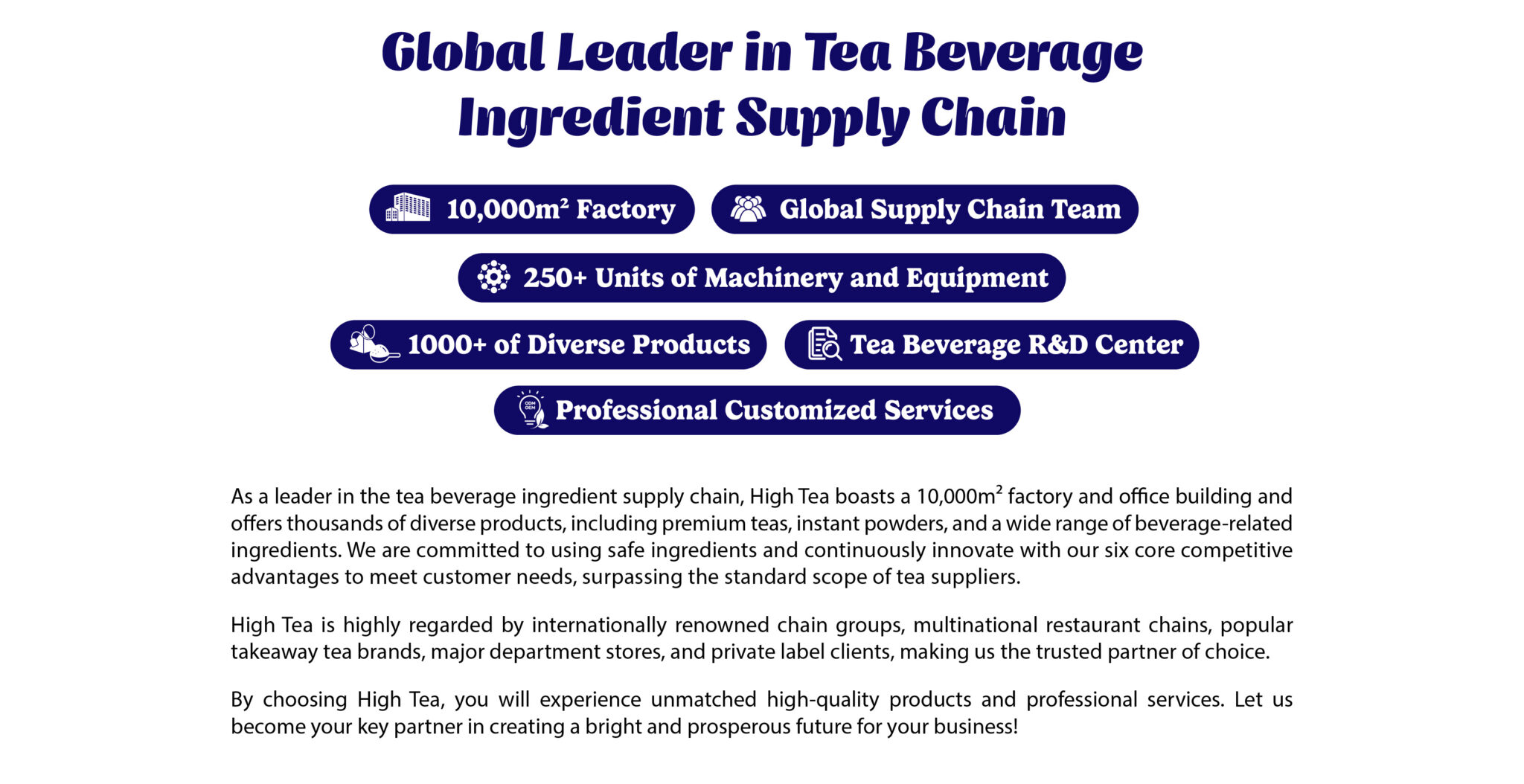 About Us - PEICHEN(HIGHTEA)